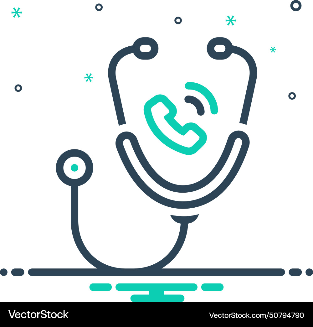 Call the doctor Royalty Free Vector Image - VectorStock