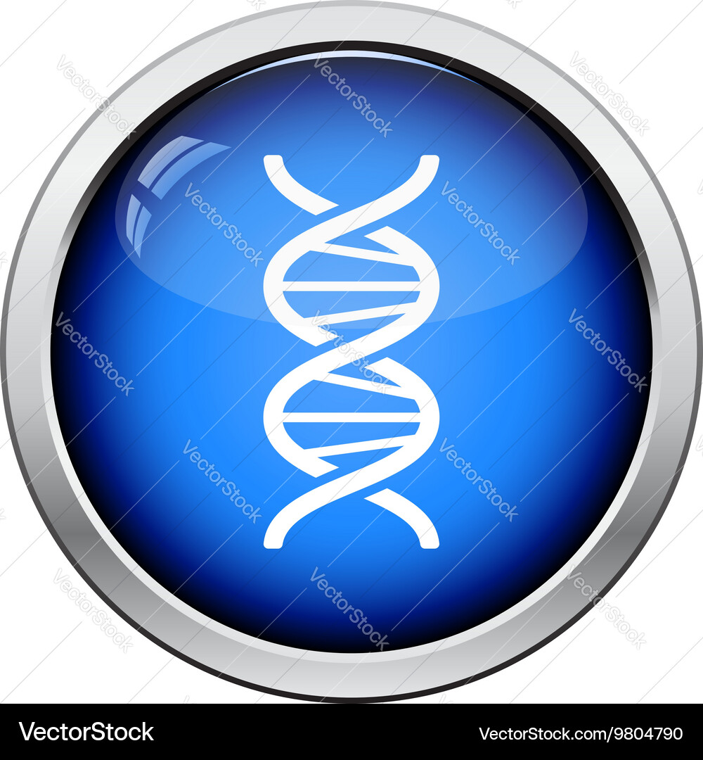 Dna icon Royalty Free Vector Image - VectorStock