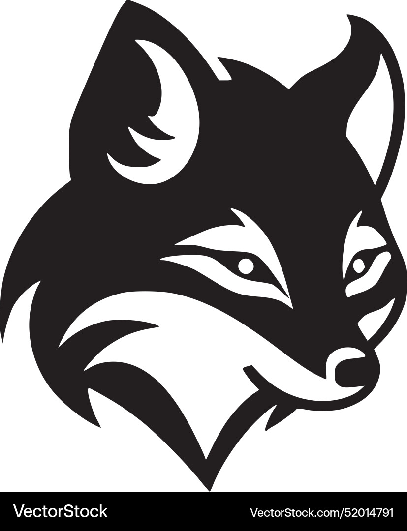 Fox - high quality logo ideal for t-shirt Vector Image