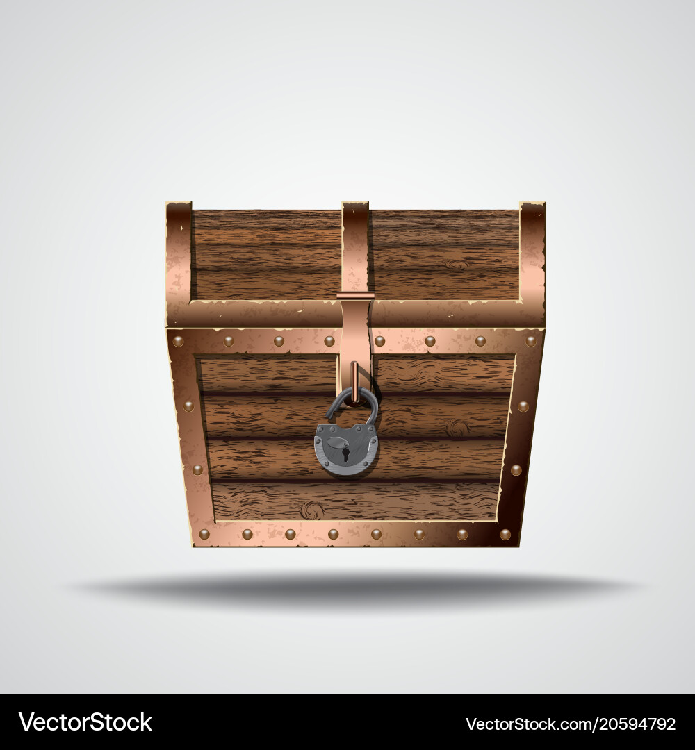 Opening treasure box Royalty Free Vector Image