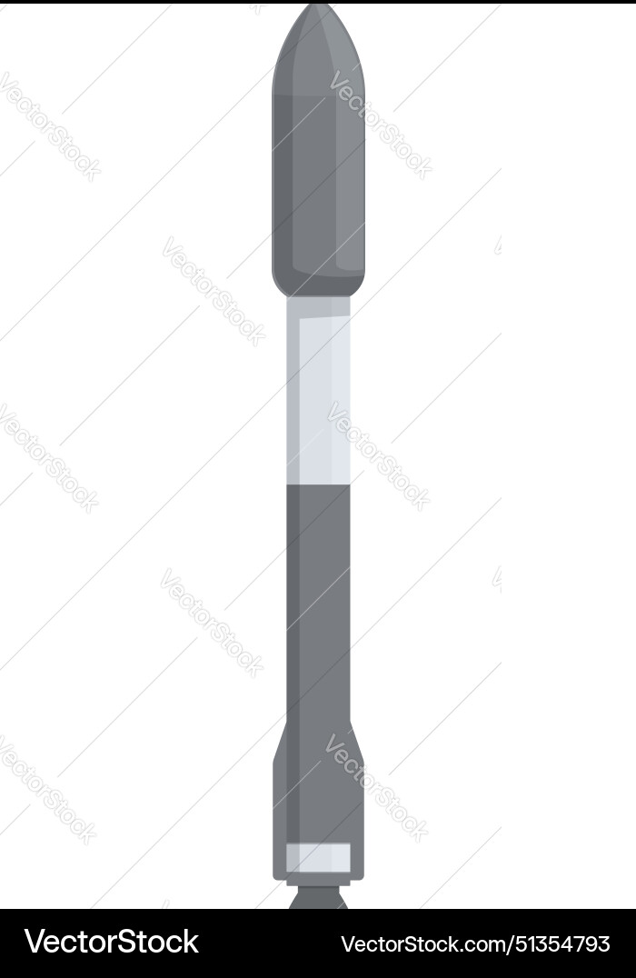 Modern space rocket Royalty Free Vector Image - VectorStock