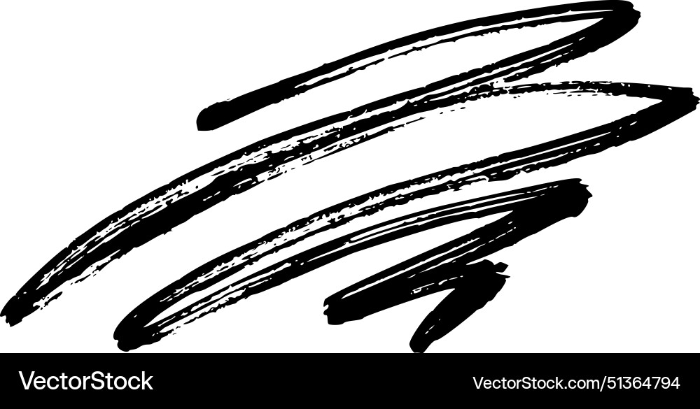 Hand drawn scribble pencil line scratch texture Vector Image