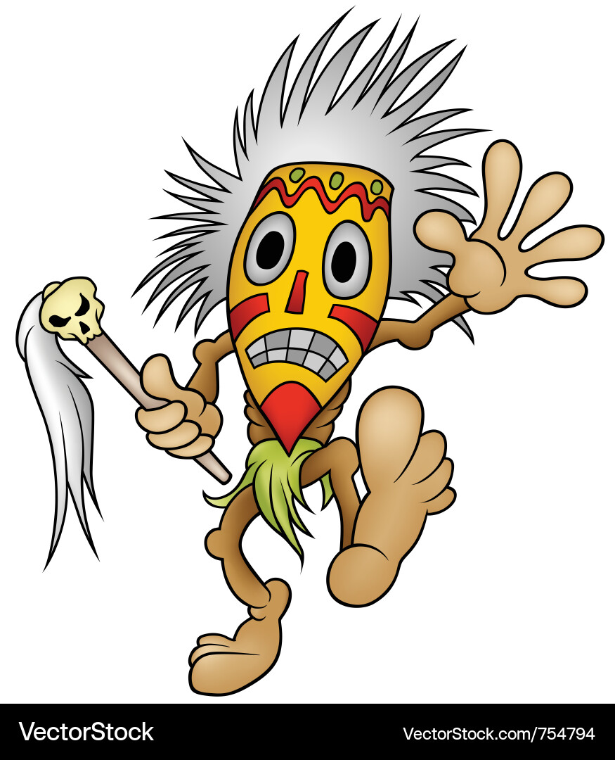 Shaman Royalty Free Vector Image - VectorStock