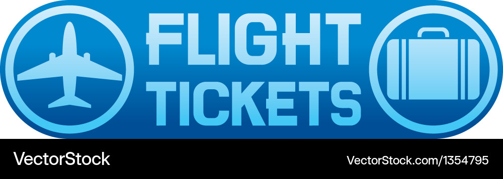 Flight tickets Royalty Free Vector Image - VectorStock