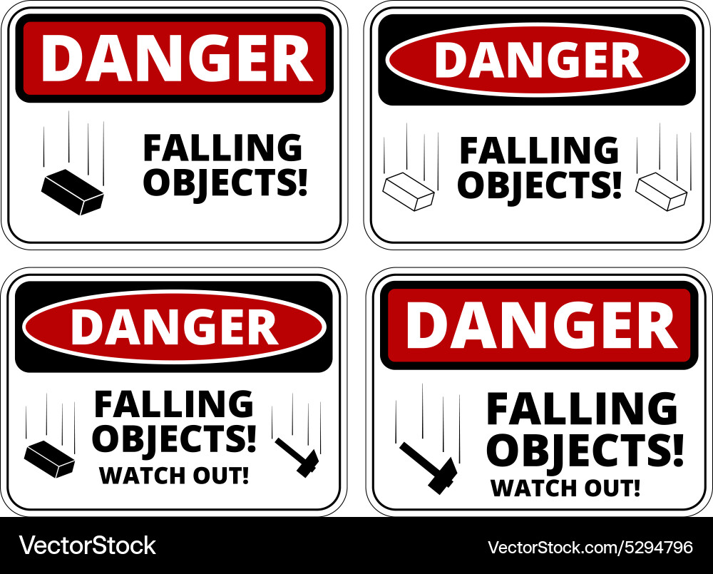 Danger sign Royalty Free Vector Image - VectorStock