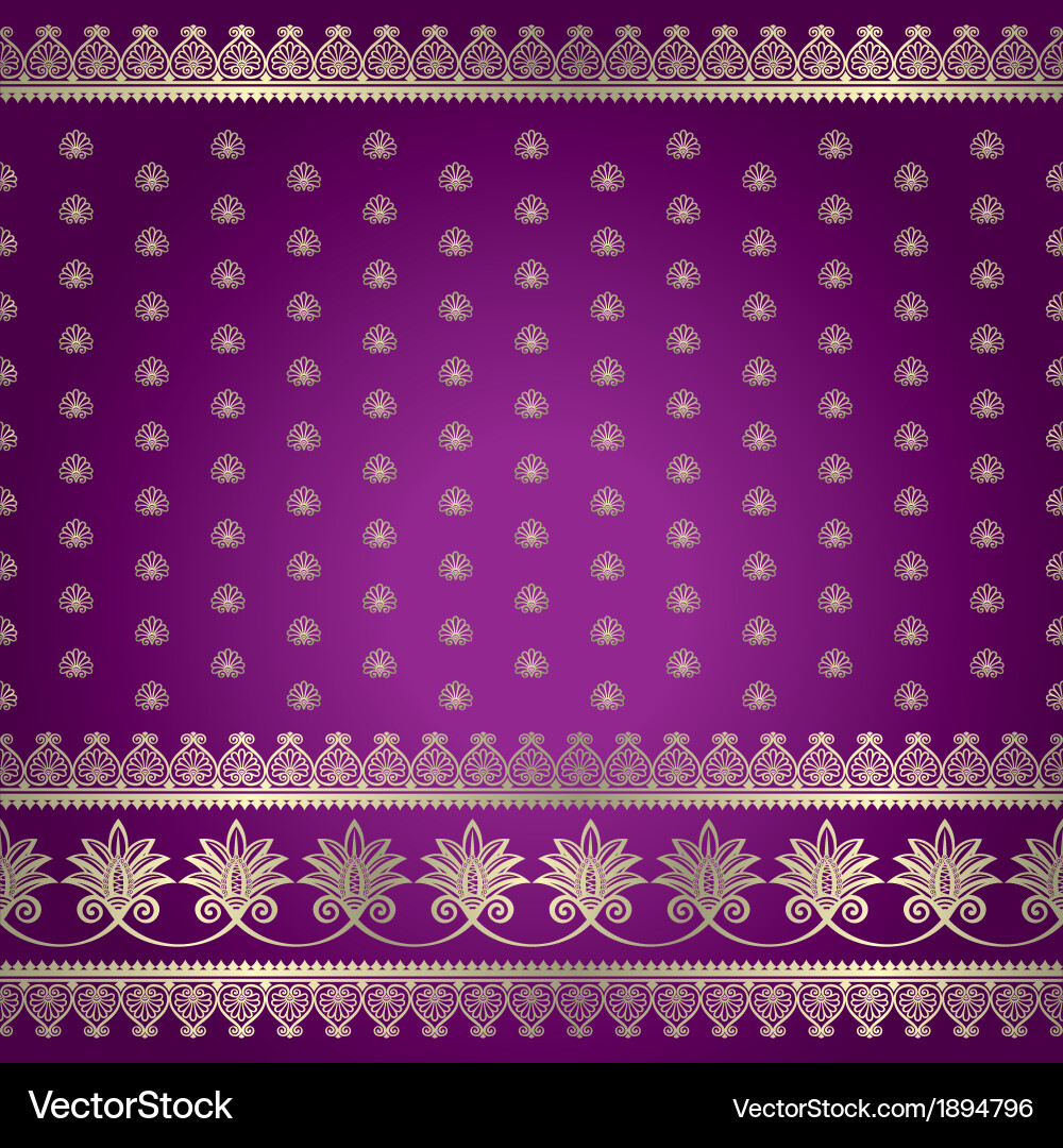 Indian background pattern Royalty Free Vector Image