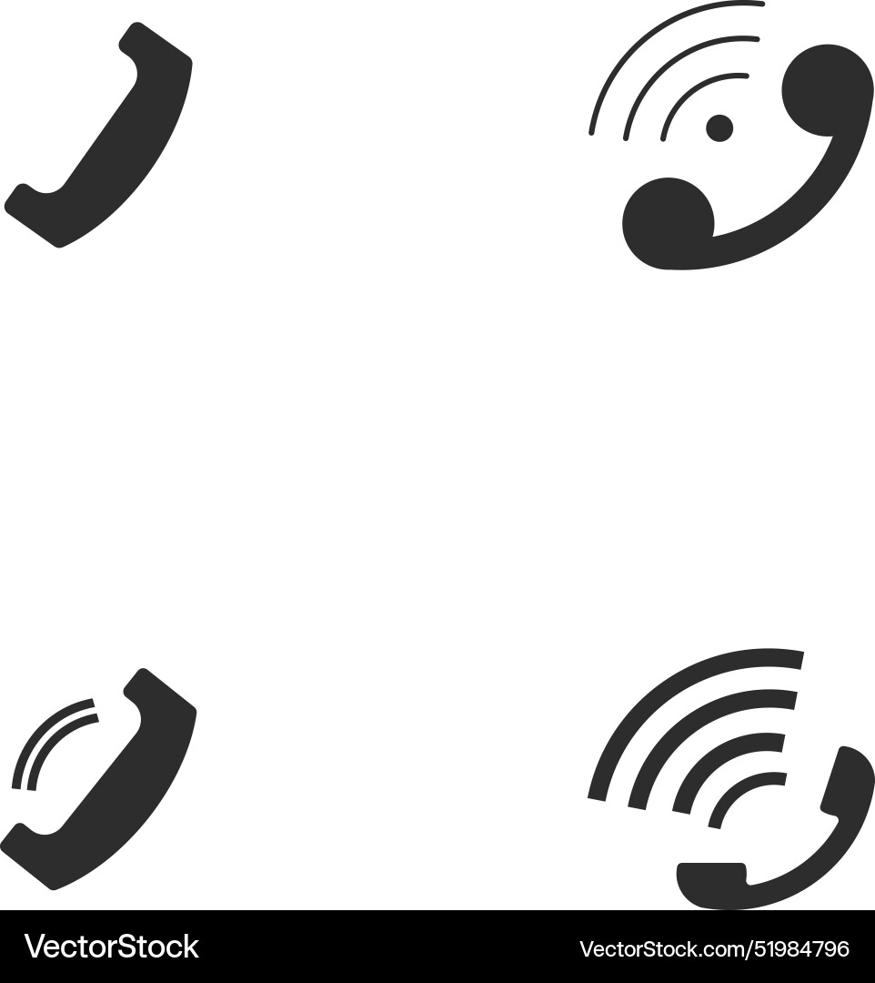 Phone call contact realistic icon Royalty Free Vector Image