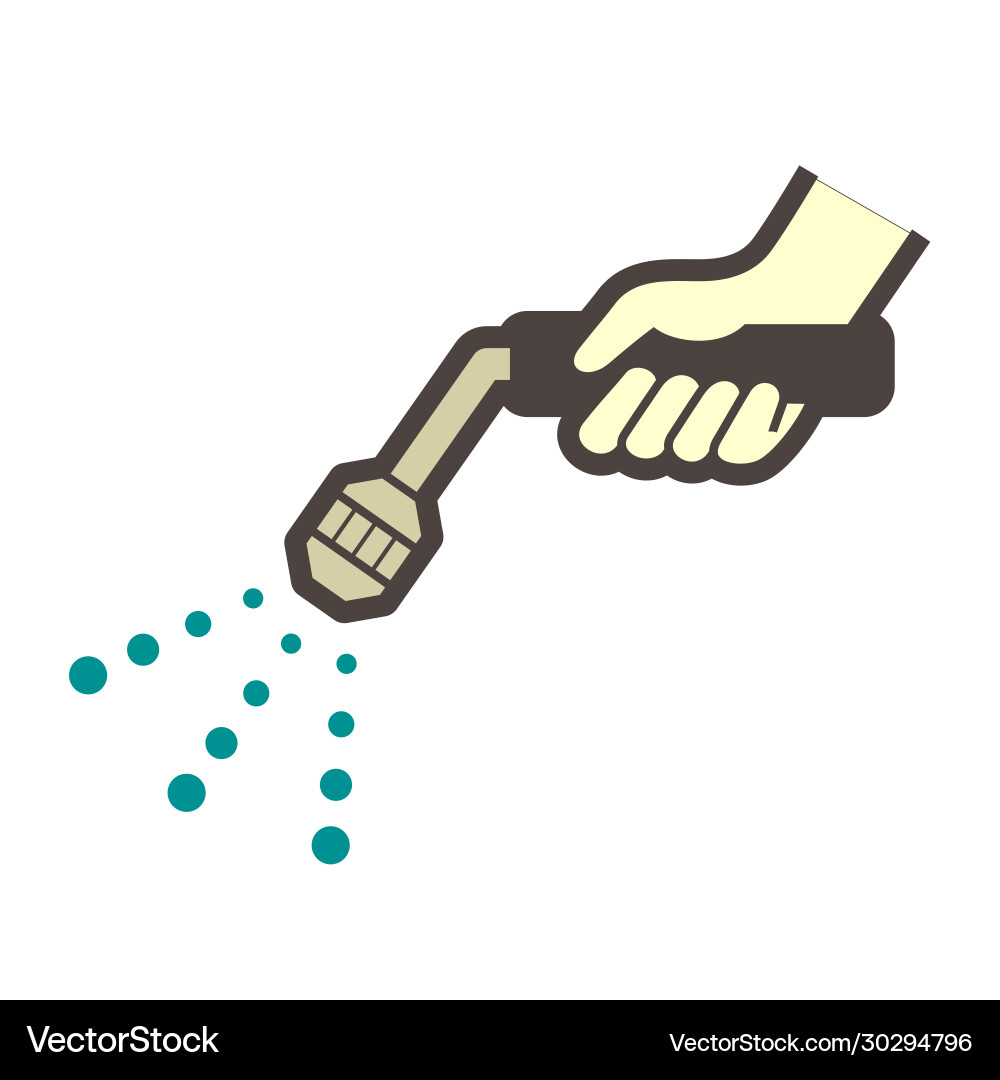 Spray water icon Royalty Free Vector Image - VectorStock