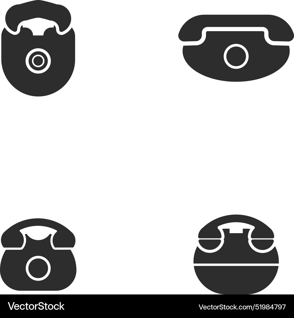 Phone call contact realistic icon Royalty Free Vector Image