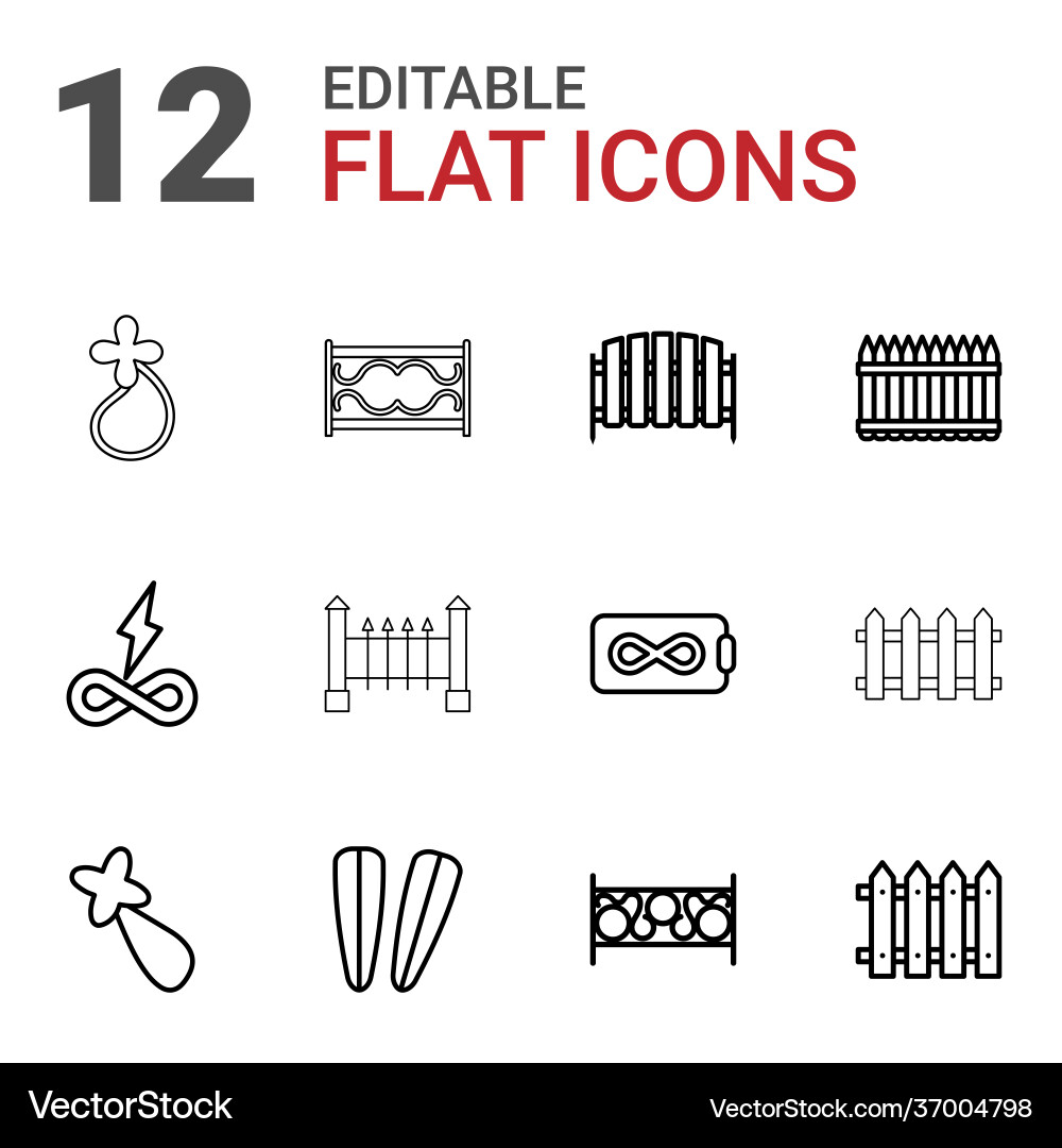 12 seamless icons Royalty Free Vector Image - VectorStock