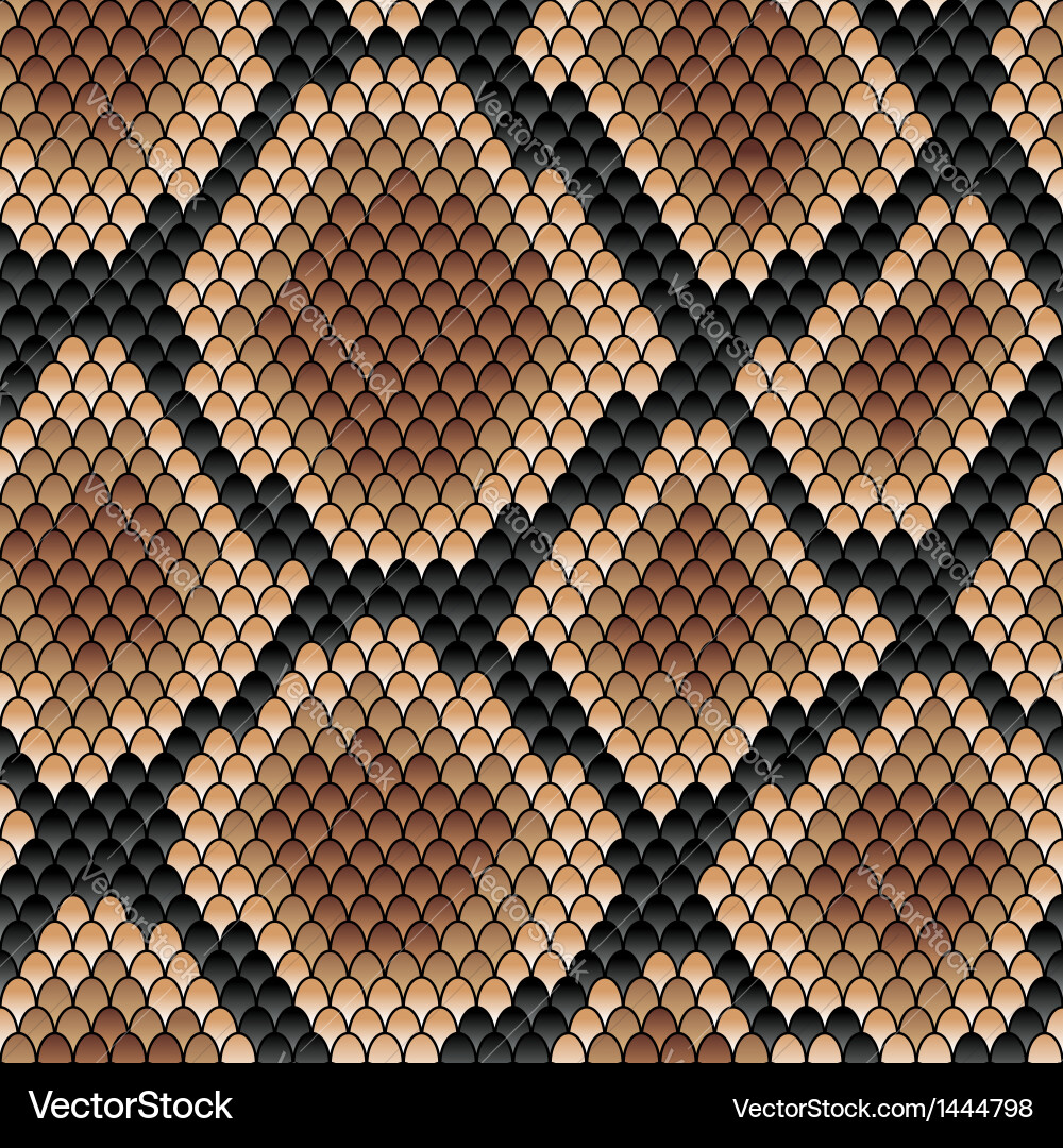 Brown snake seamless pattern Royalty Free Vector Image Brown snake seamless pattern Royalty Free Vector Image