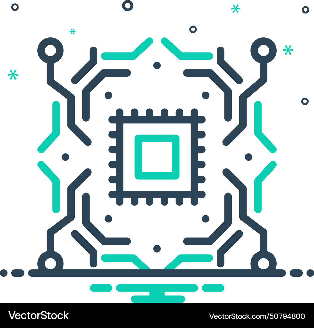 Circuit Royalty Free Vector Image - VectorStock