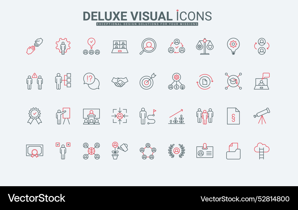 Human resources hr organization for company Vector Image