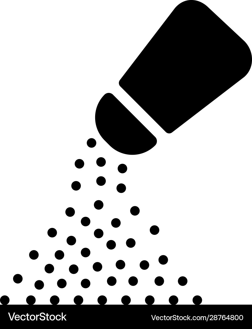 Salt Royalty Free Vector Image - VectorStock