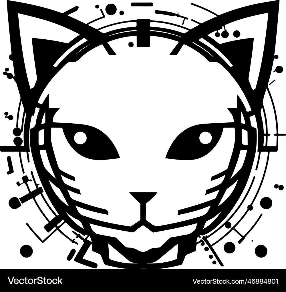 Cyber mascot Vector Images & Graphics for Commercial Use | VectorStock