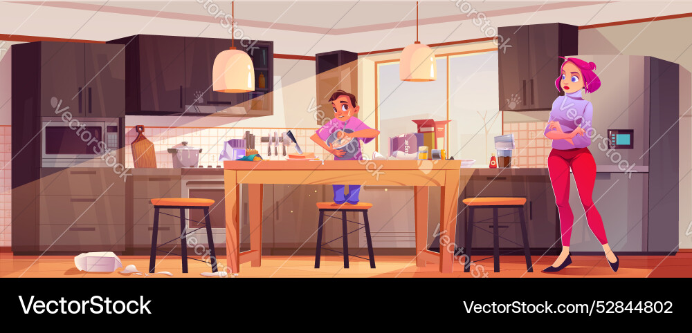 Kids Clean Table Cartoon Vector Images (over 200)