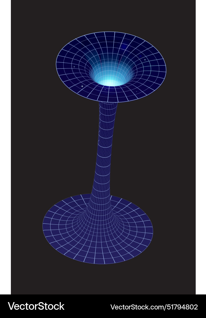 Wormholes Royalty Free Vector Image - VectorStock