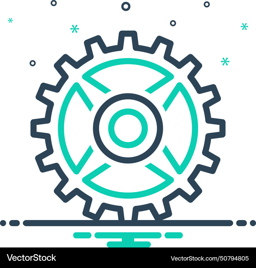 Cogwheel Royalty Free Vector Image - VectorStock