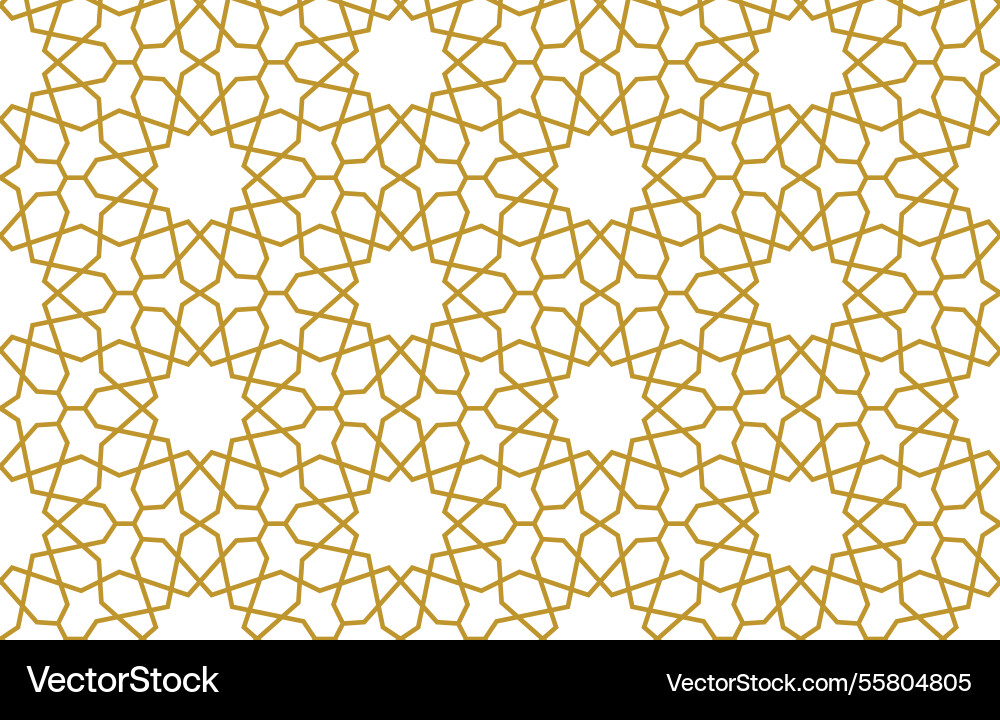 Elegant arabic pattern background islamic Vector Image