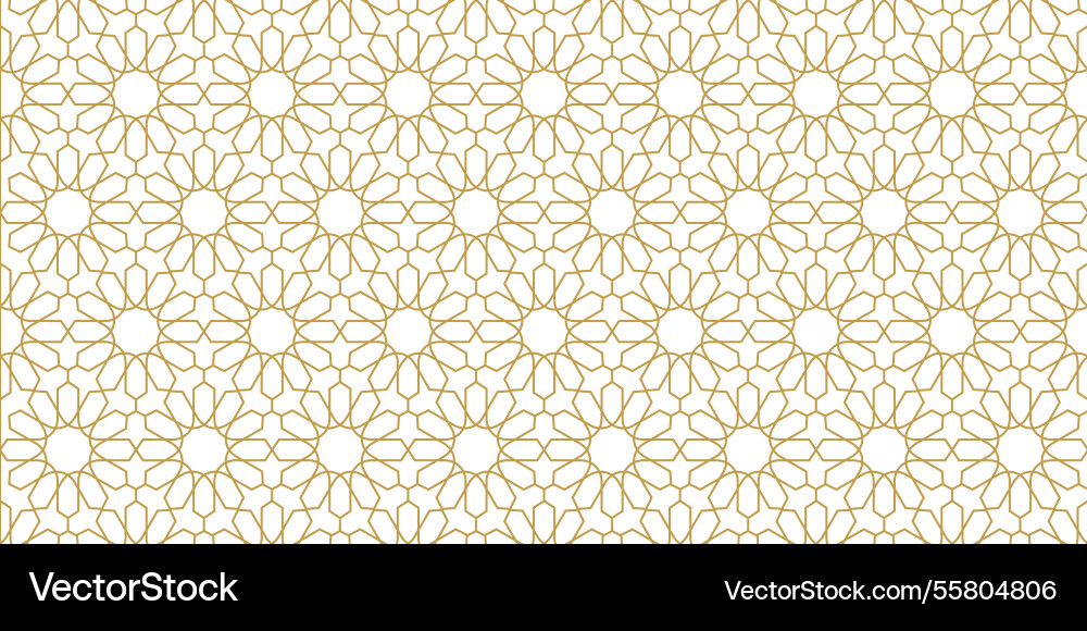 Elegant arabic pattern background islamic Vector Image