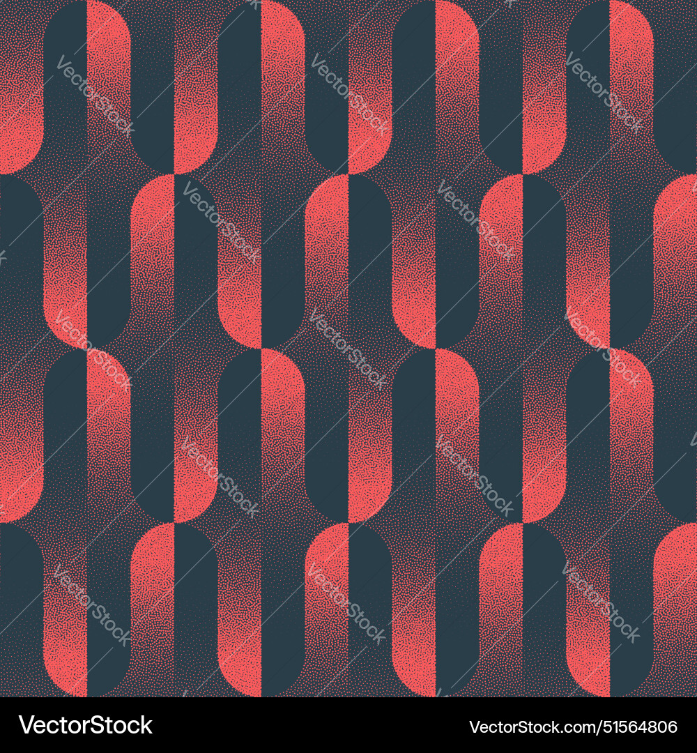 Fashionable fancy seamless pattern trend red Vector Image
