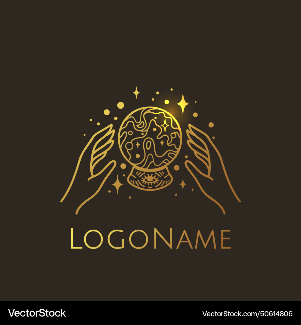 Hand lineart design drawn celestial Royalty Free Vector