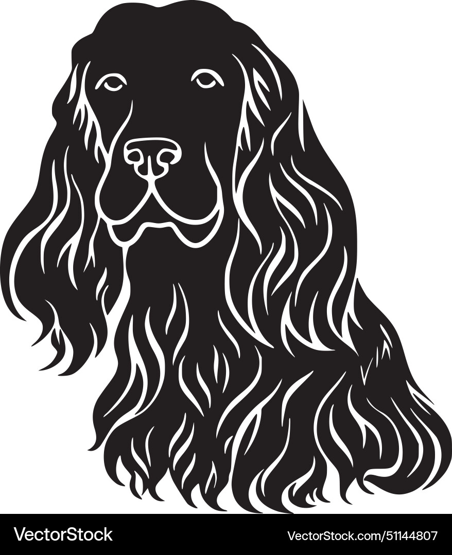 Cocker spaniel - high quality logo - ideal for Vector Image