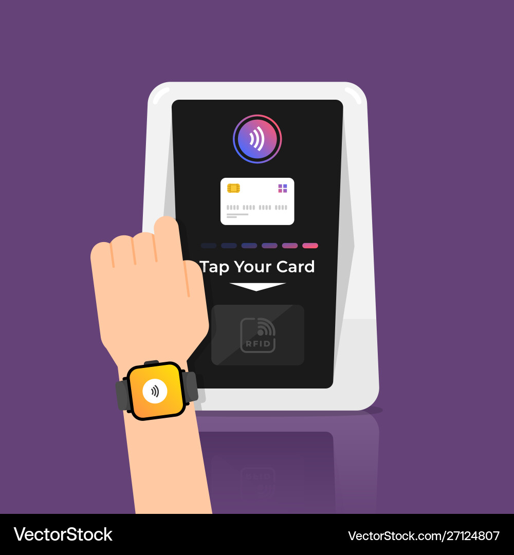 Rfid Royalty Free Vector Image - VectorStock