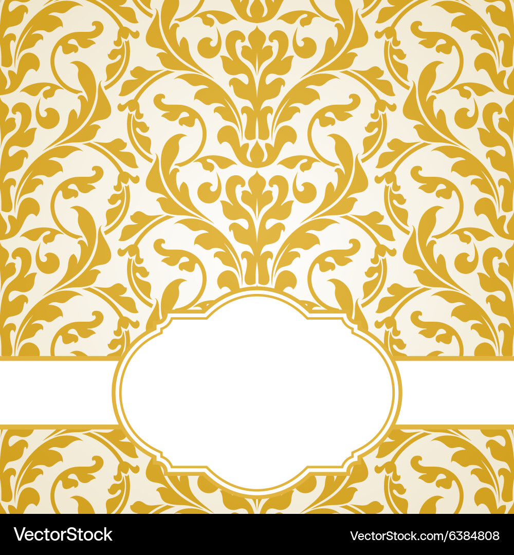 Vintage greeting card Royalty Free Vector Image
