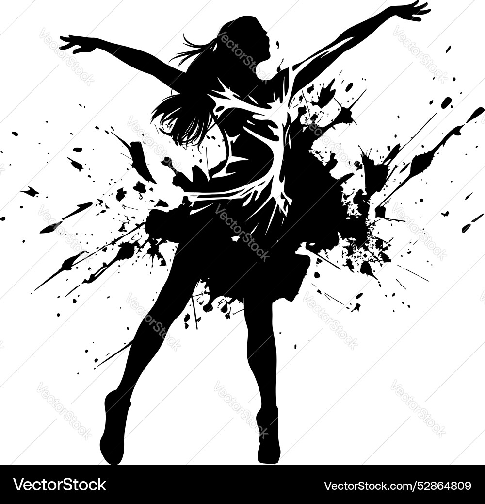 Ephemeral euphoria dance soul symbol ethereal Vector Image