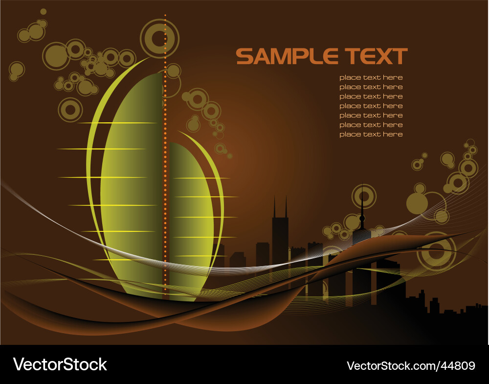 Futuristic background Royalty Free Vector Image