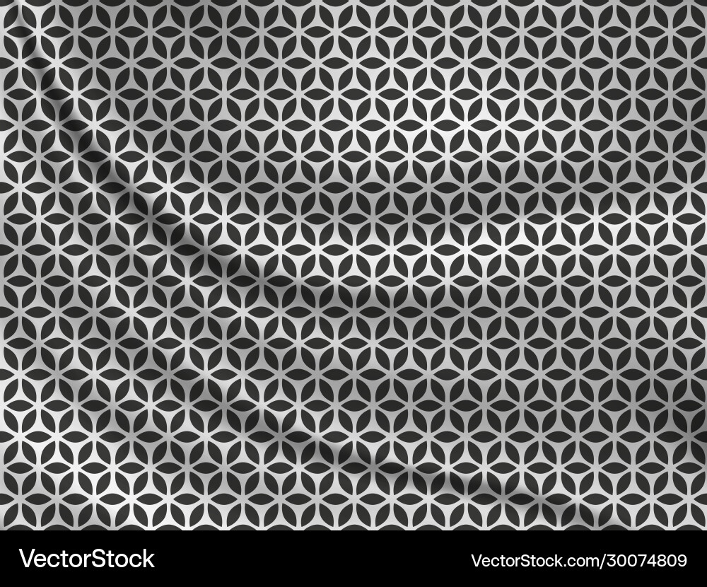 Ramadan kareem black and white oriental pattern Vector Image