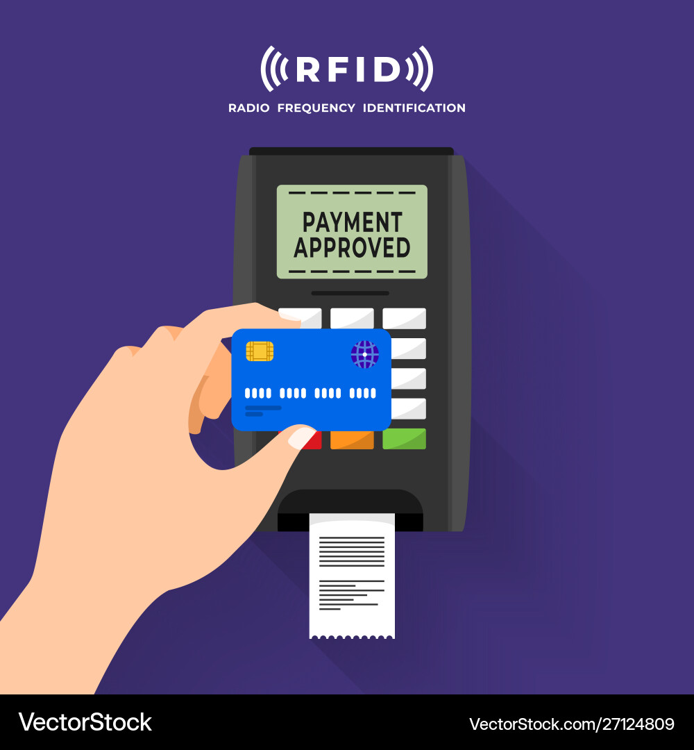 Rfid Royalty Free Vector Image - VectorStock