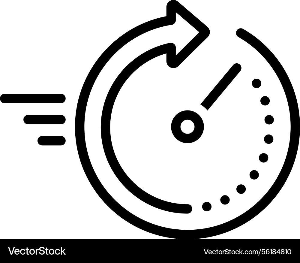 Quick Royalty Free Vector Image - VectorStock