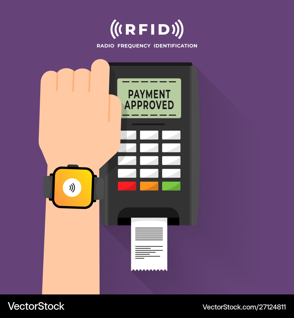 Rfid Royalty Free Vector Image - VectorStock