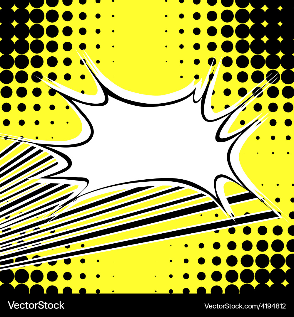 Comic balloon Royalty Free Vector Image - VectorStock