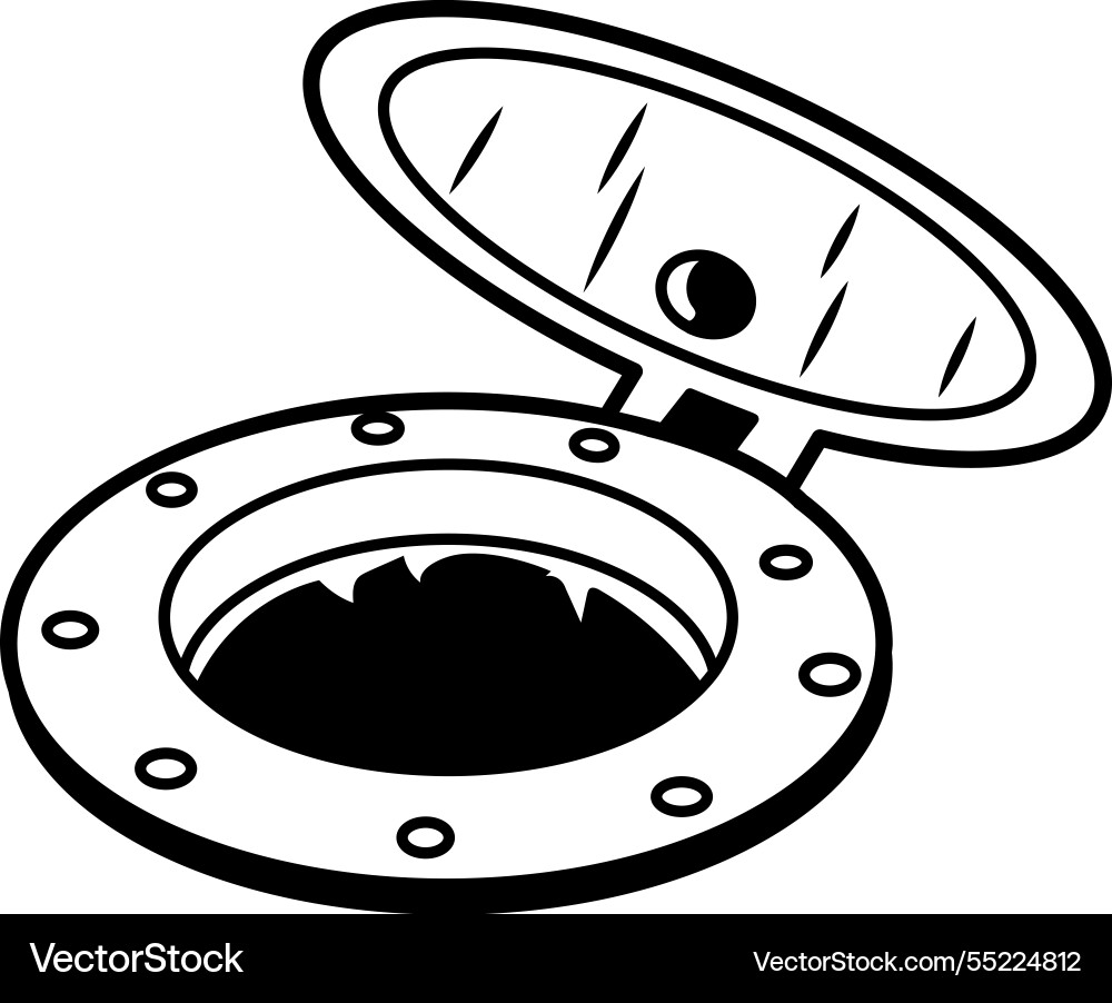 Hatch cover Royalty Free Vector Image - VectorStock