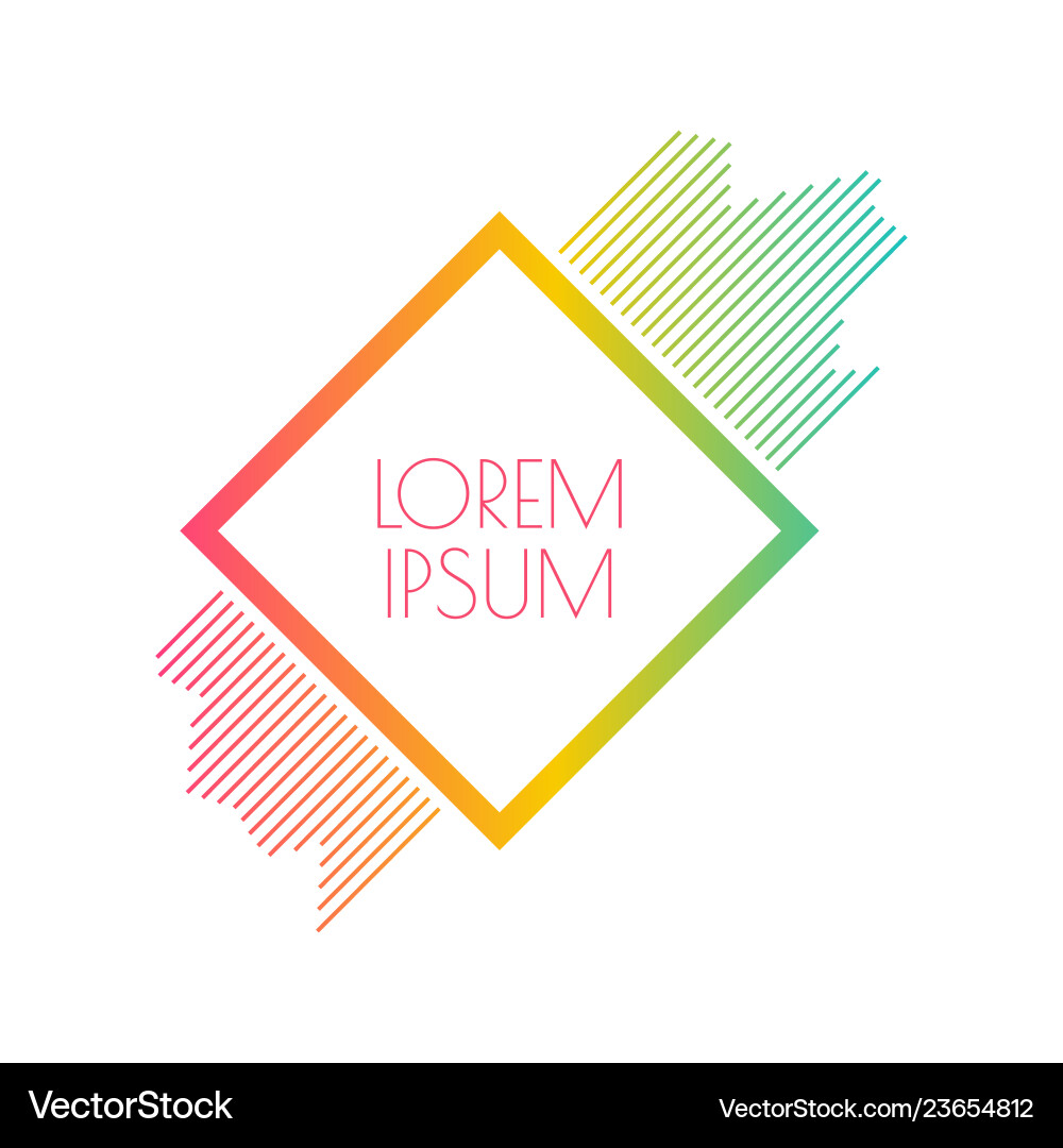 Square banner Royalty Free Vector Image - VectorStock