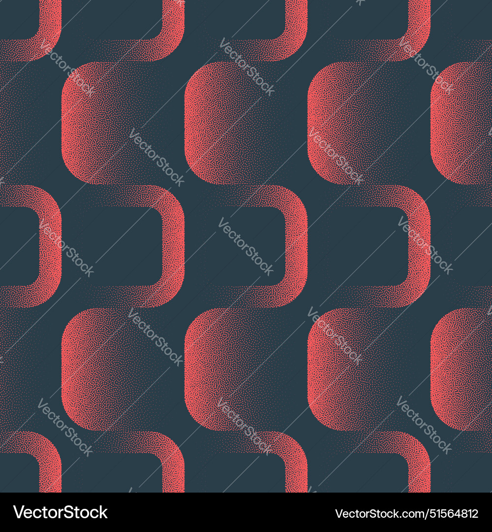 Vogue fashion seamless pattern trend red black Vector Image