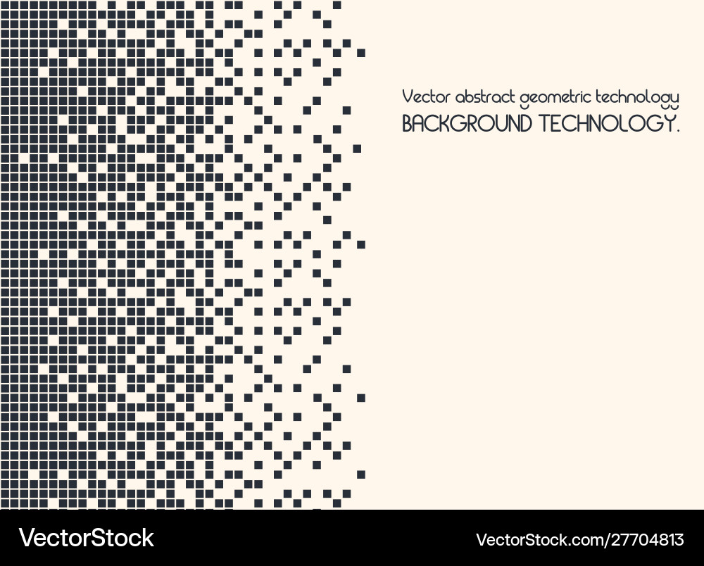 Geometric dotted points Royalty Free Vector Image