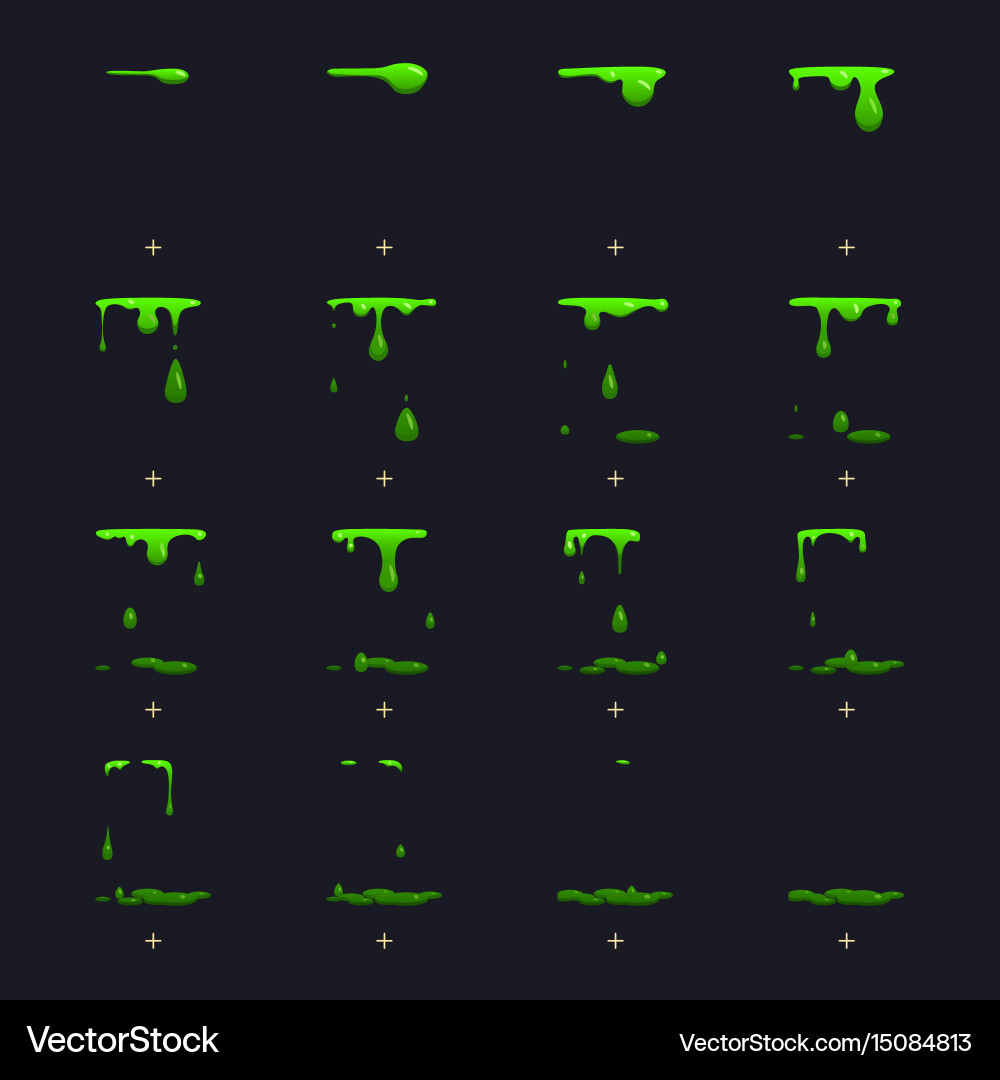 Slime Animation Vector Images (over 2,200)