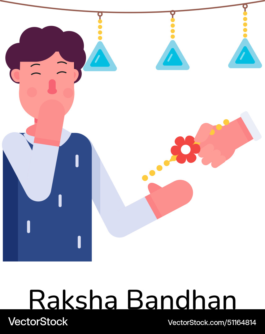 Raksha bandhan Royalty Free Vector Image - VectorStock