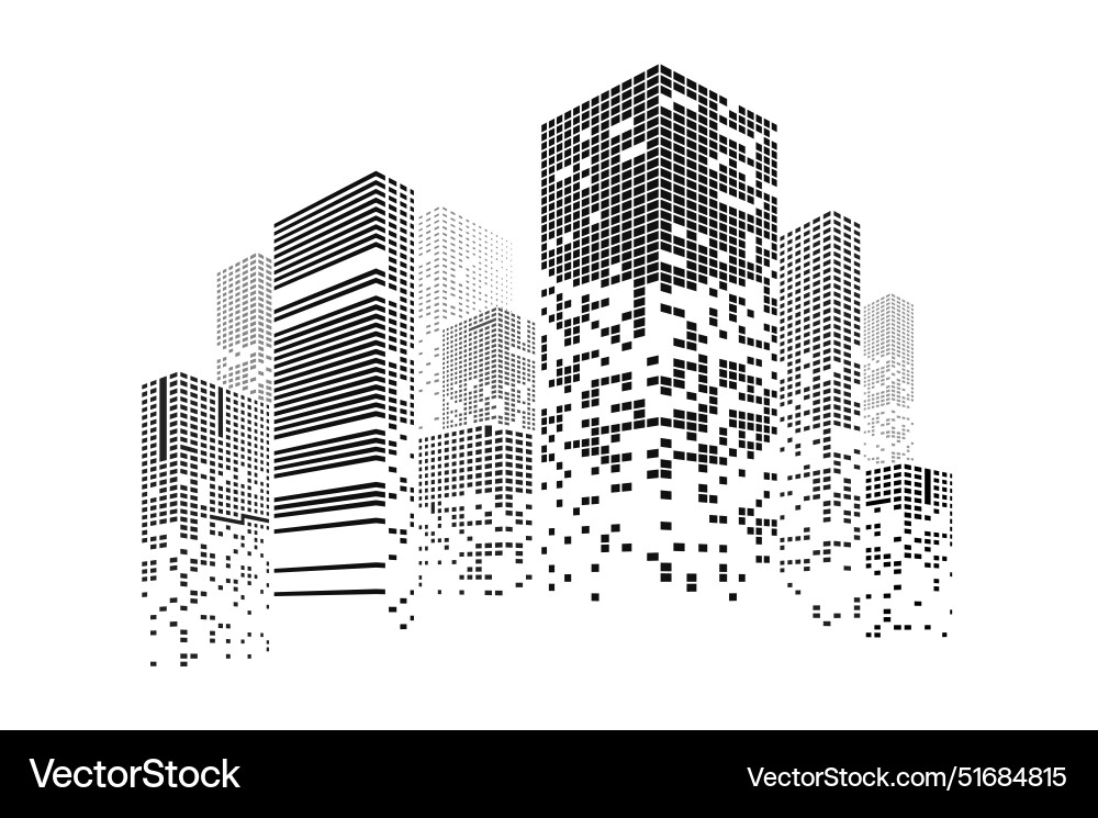 Building and city Royalty Free Vector Image - VectorStock