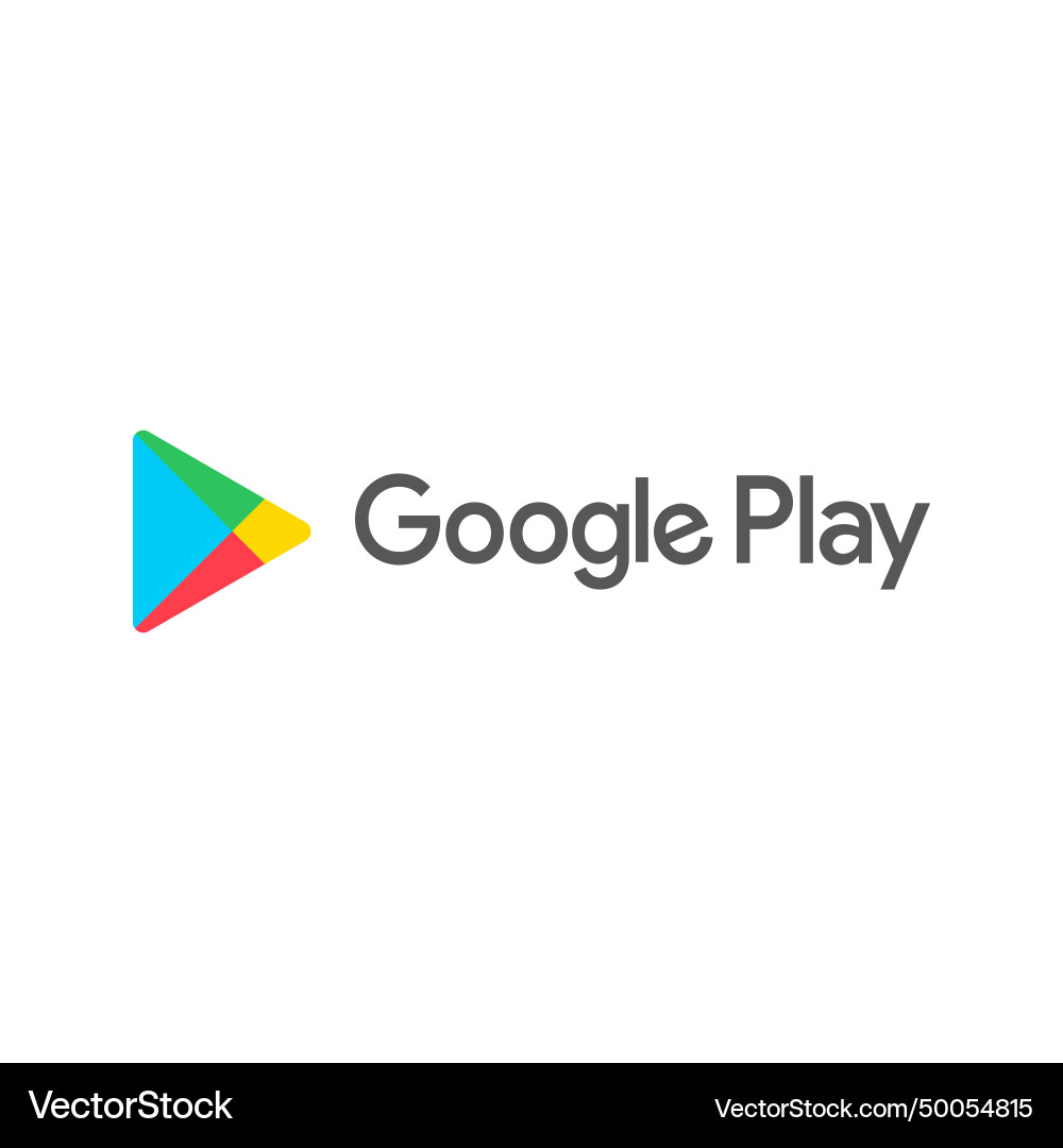 Google play store Royalty Free Vector Image - VectorStock