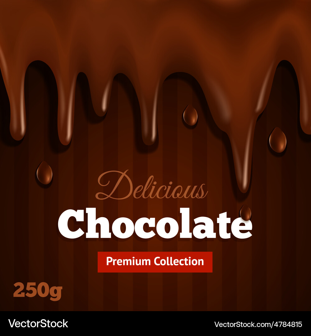 Dark chocolate background Vector Images & Graphics for Commercial Use ...