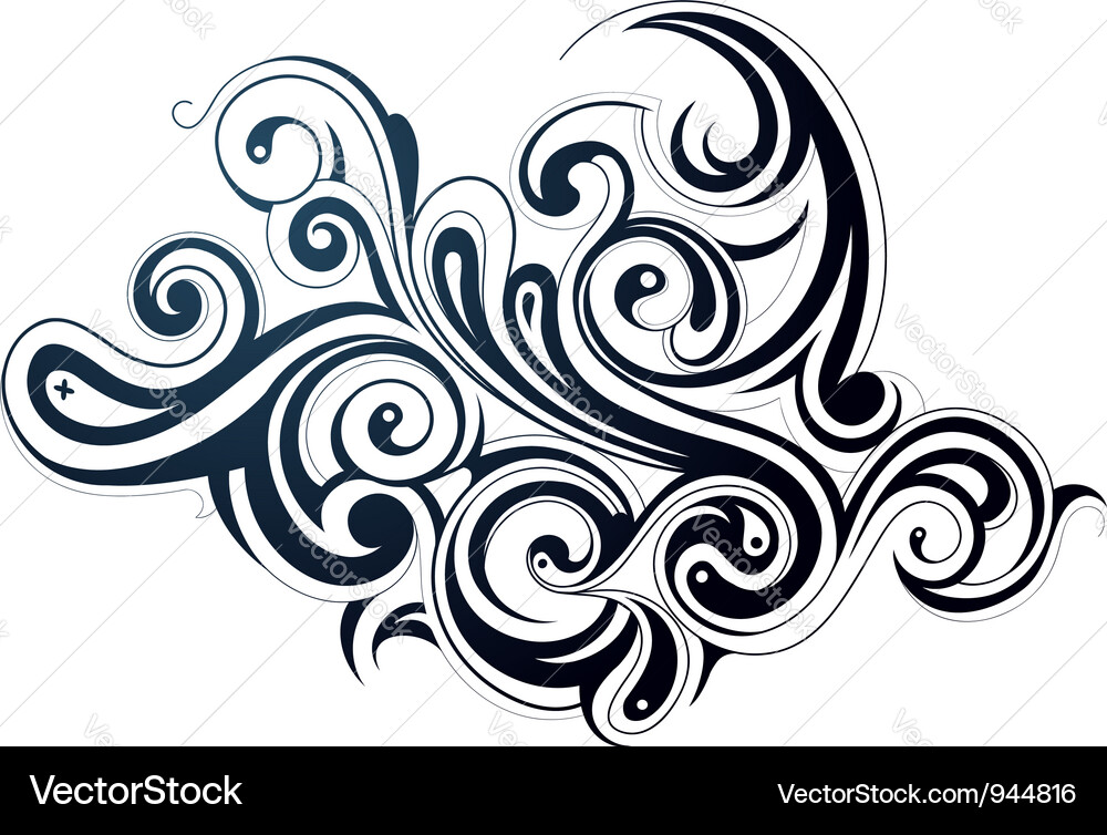 Abstract swirls Royalty Free Vector Image - VectorStock