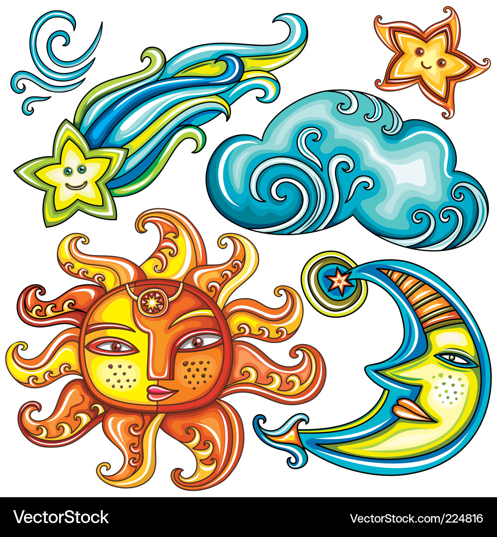 Solar Royalty Free Vector Image - VectorStock