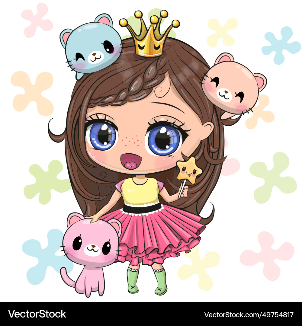 Princess Chibi Vector Images (over 140)