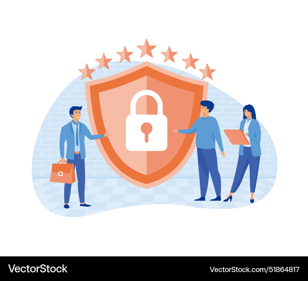 General rules for data protection gdpr Royalty Free Vector