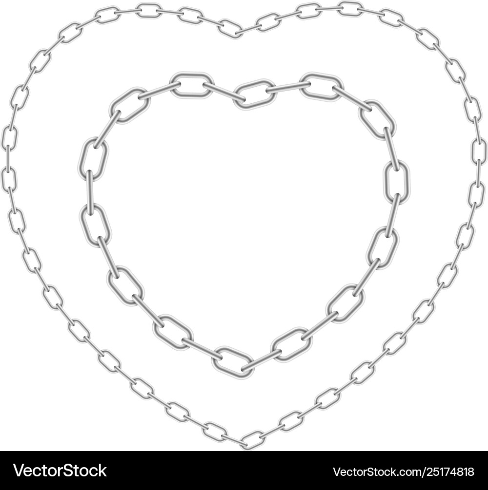 Chain frame Royalty Free Vector Image - VectorStock